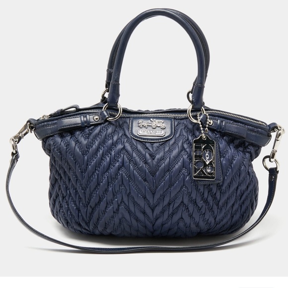 Coach | Bags | Coach Madison Quilted Chevron 7th Anniversary 8634 ...